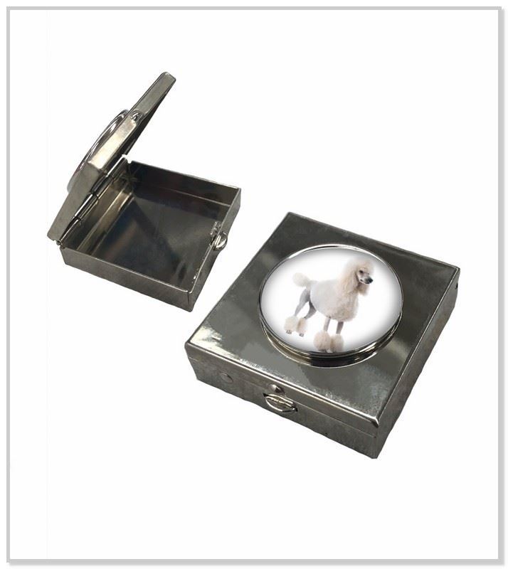 Square Metal Pill Box || Max 200 Online Jewelry Store